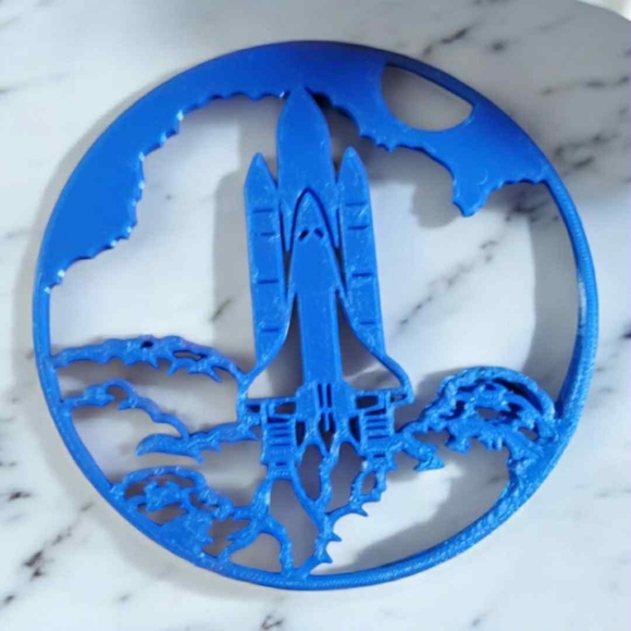 Toys | 3d Printed Space Shuttle Wall Art | Poshmark
